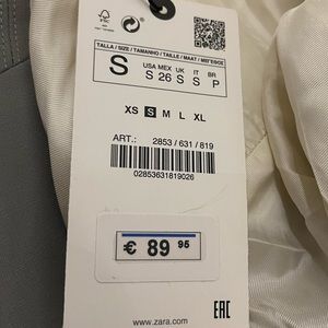 Zara | Jackets & Coats | Nwt Zara Oversized Blazer Limited Edition Blue ...